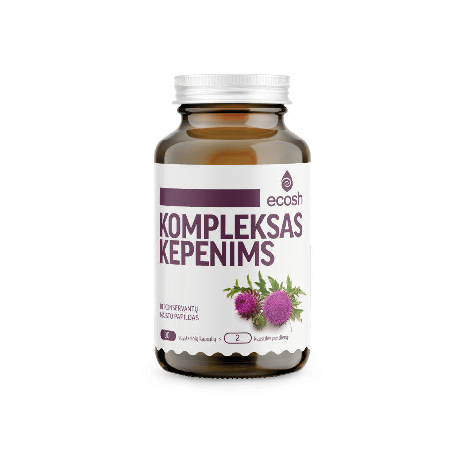 ECOSH kompleksas kepenų darbui 90 kaps. – OUTLIVE